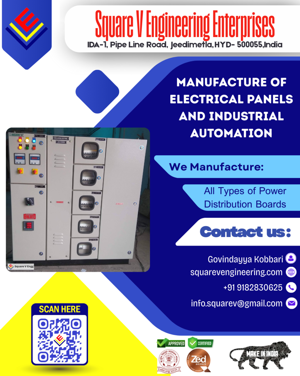PCC Panels - Square V Engineering Enterprises
